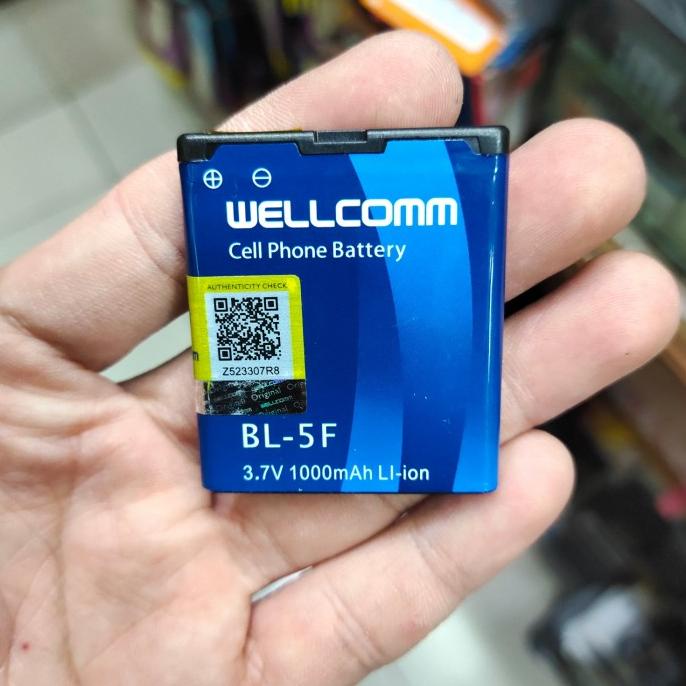 Jual baterai nokia BL-5F n95 n96 e65 battery battle rakkipanda murah ...