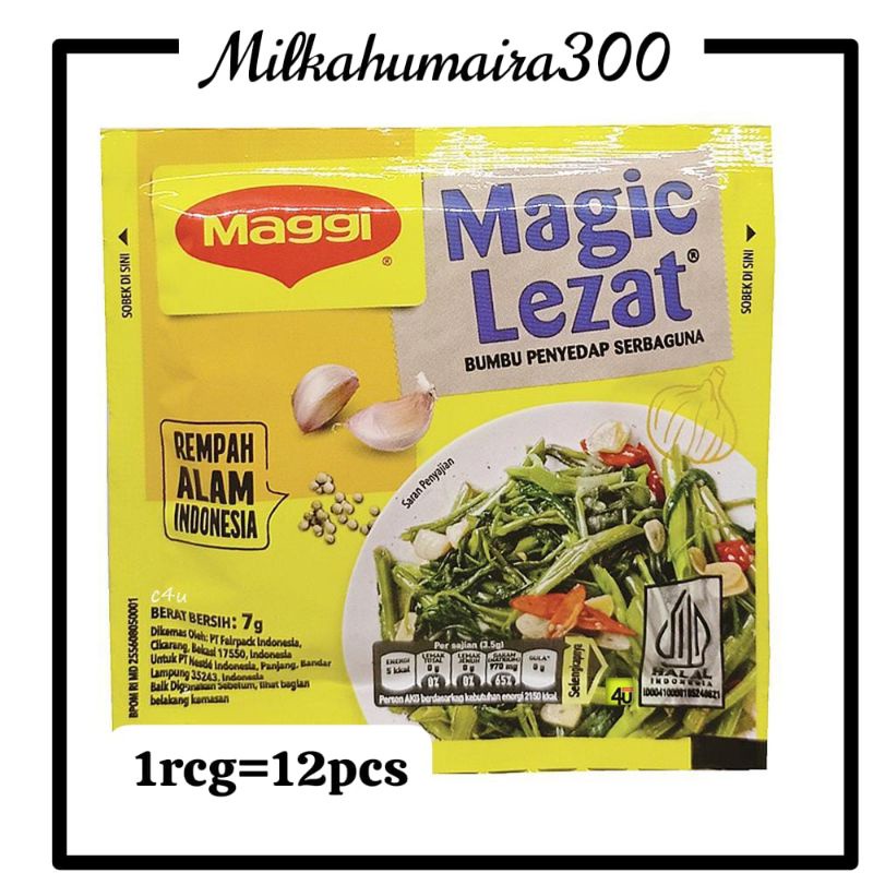 Jual MAGIC LEZAT INDOFOOD 1 RENCENG BUMBU PENYEDAP SERBAGUNA | Shopee ...
