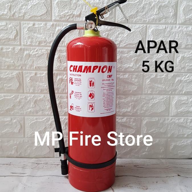 Jual Apar 5 Kg Tabung Pemadam Api Fire Extinguisher Abc Dry Powder 5Kg ...