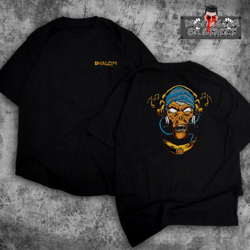 Jual KAOS DISTRO MONGKY ORIGINAL DHALCIM APPAREL, COTTON 30S TEBAL ...