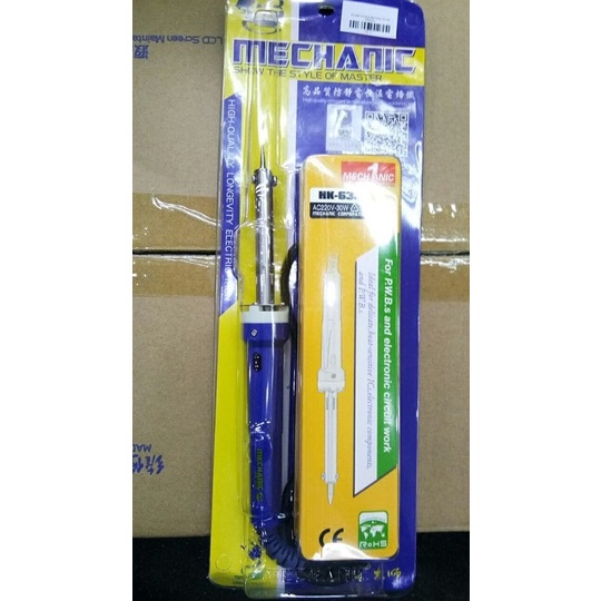 Jual MECHANIC HK 630 SOLDER TANGAN - SOLDER LISTRIK ORIGINAL | Shopee Indonesia