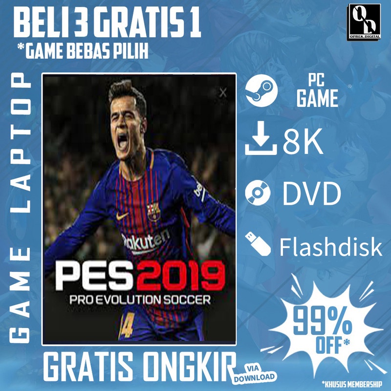 Jual PRO EVOLUTION SOCCER 2019 - Link Download Otomatis - Download ...