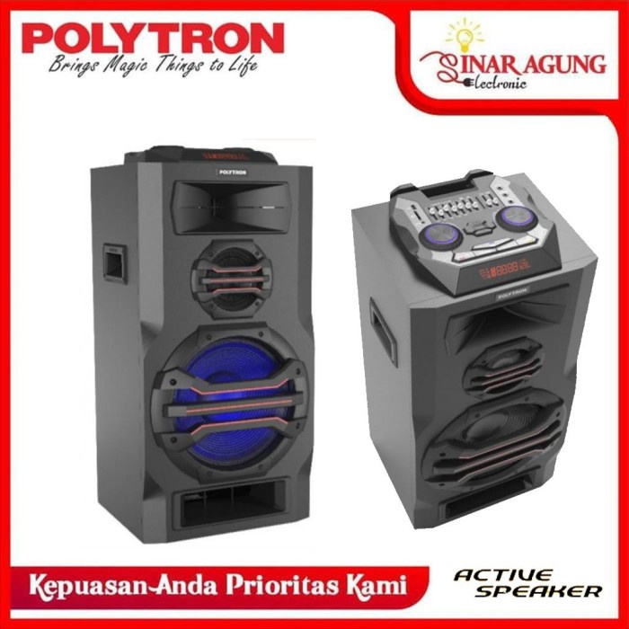 Jual POLYTRON SPEAKER AKTIF PAS 12SA15 POTRABLE BLUETOOTH GARANSI RESMI | Shopee Indonesia