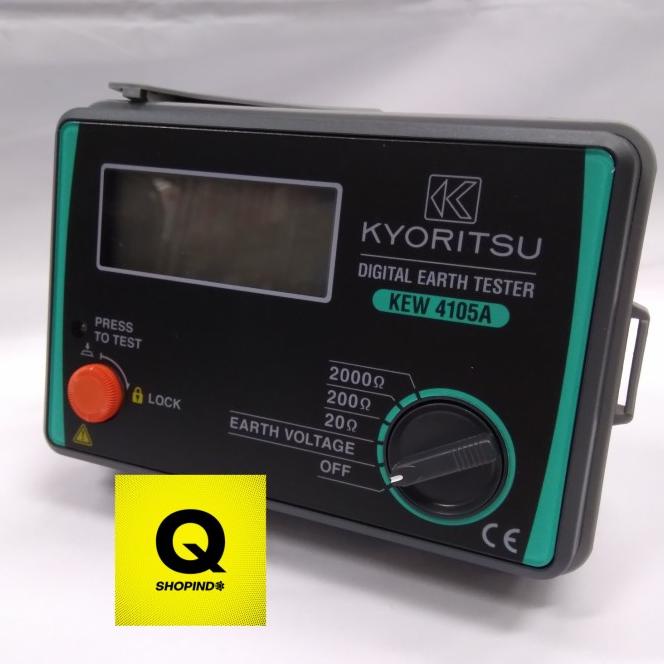 Jual Kyoritsu 4105A / 4105A / Digital Earth Tester / Grounding Tester ...