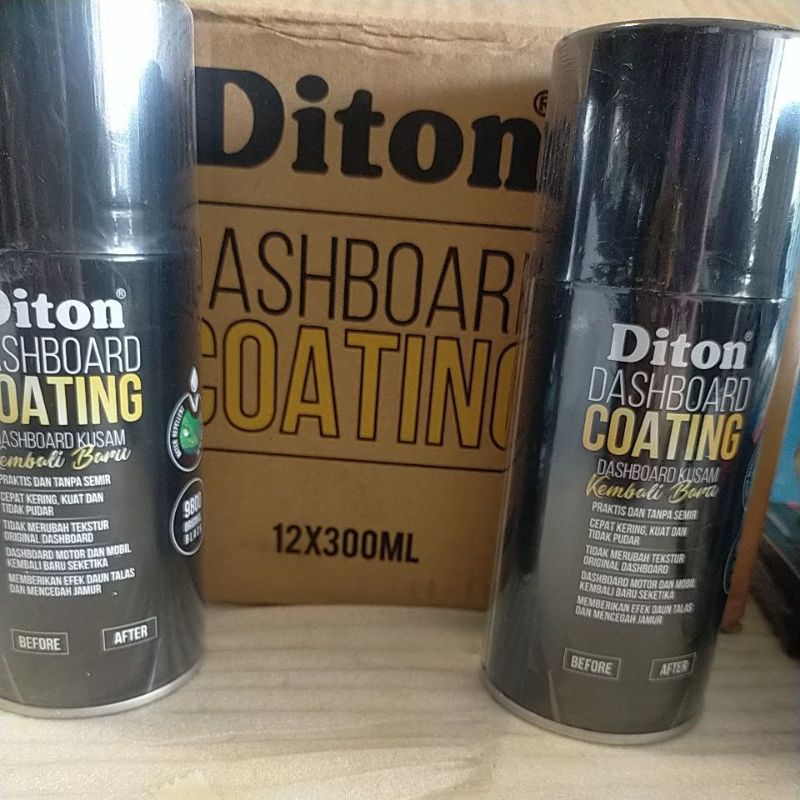 Jual Cat Semprot Pilok Diton Dasboard Coating DC9800 Original Black ...