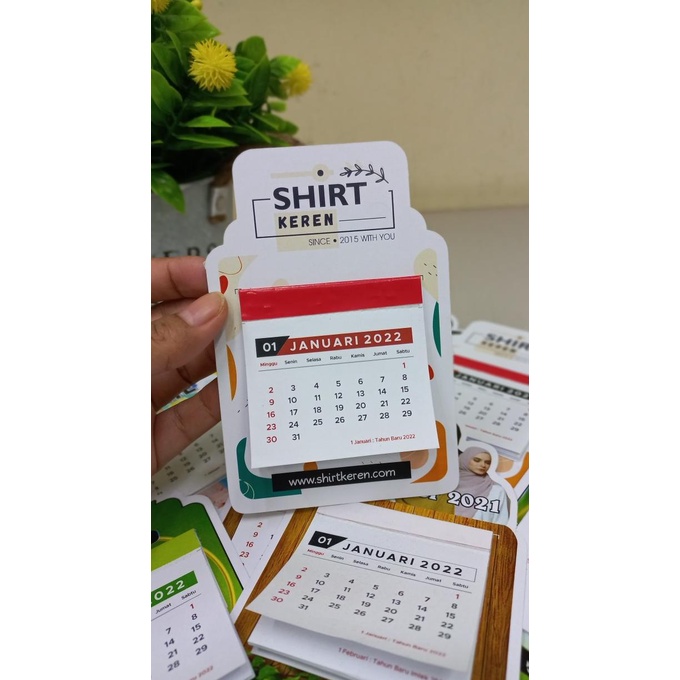 Jual Kalender Magnet 2022 Custom | Shopee Indonesia