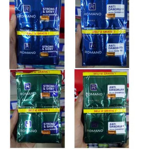 Jual Kode Ee3E8 Shampoo Sachet Romano Man 24 x 5 ml | Shopee Indonesia