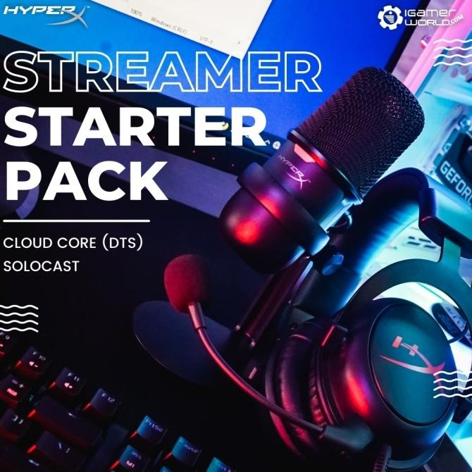 Jual HyperX Streamer Starter Pack Gaming Headset and Microphone ...