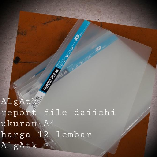 Jual Report File Daiichi Size A4 Isi 12 Lembar Shopee Indonesia
