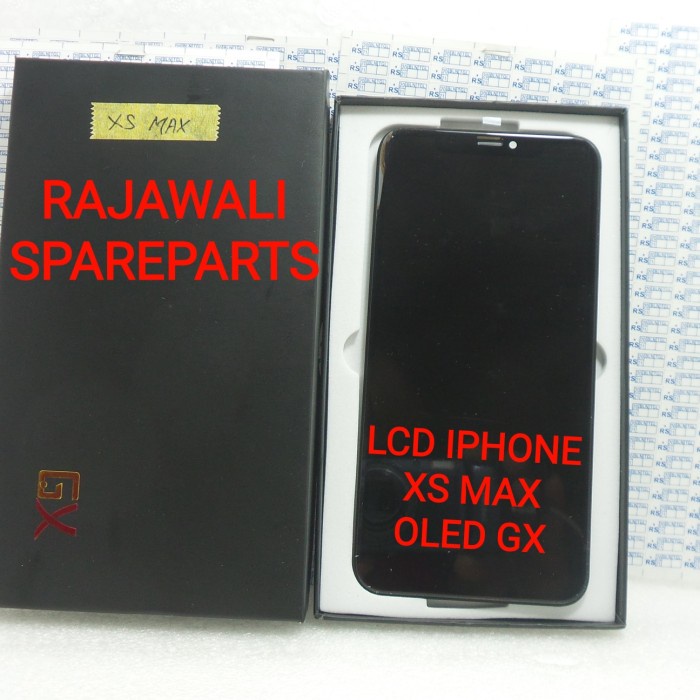 Jual LCD IPHONE XS MAX ORI NEW GX OLED SCREEN + TOUCHSCREEN ORIGINAL ...