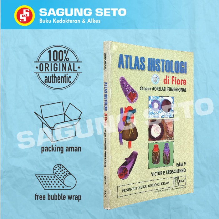 Jual Must Have!! Buku Atlas Histologi Difiore Edisi 9 Dgn Korelasi ...