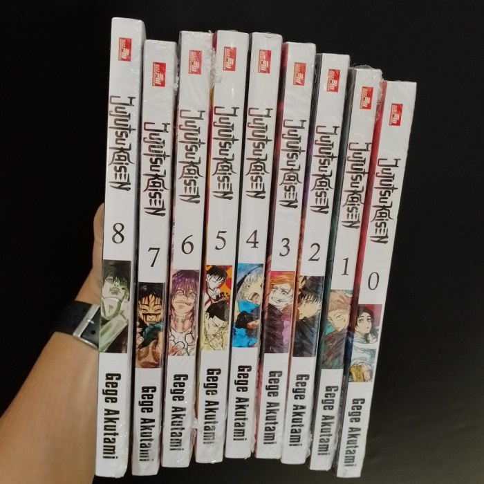 Jual Promo!!! Komik Jujutsu Kaisen Set Vol 0-8 (Gege Akutami) Bahasa Indonesia Terlaris | Shopee ...