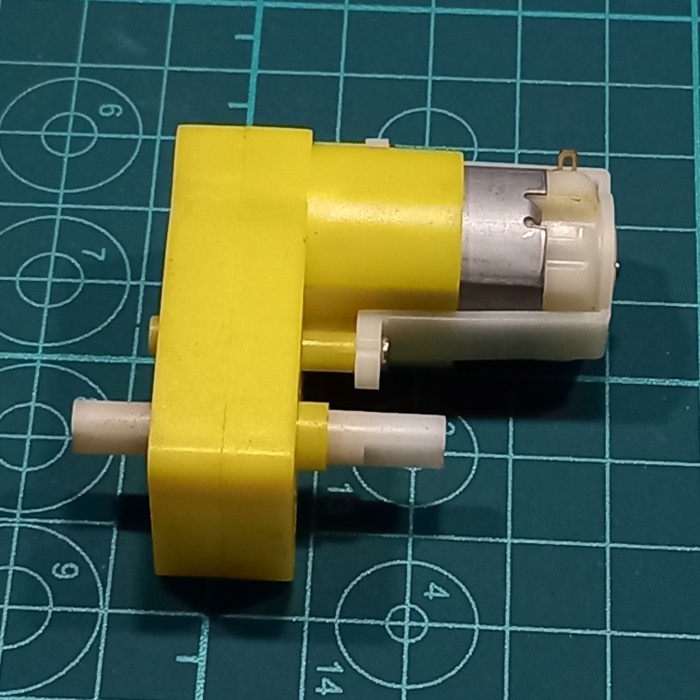 Jual 200Rpm Plastic Gearmotor Offset Output (Double Shaft) | Shopee ...