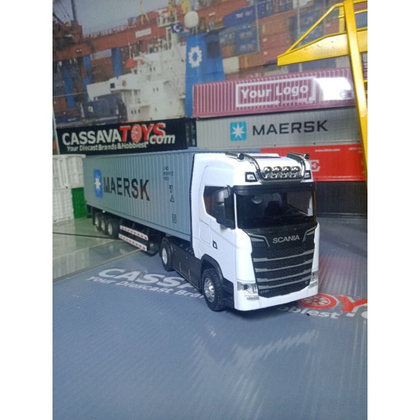 Jual Diecast Truck Maers Scania Scala 50 | Shopee Indonesia