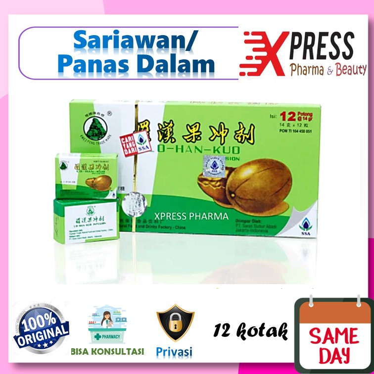 Jual ⚡XPRESS⚡ Lo Han Kuo Infusion Lohankuo lou Teh Gunung Ko Lohanko ...