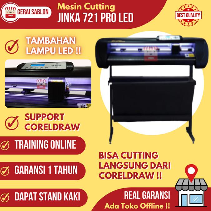 Jual MESIN CUTTING STICKER JINKA PRO LED 721 | COREL DRAW | Shopee ...