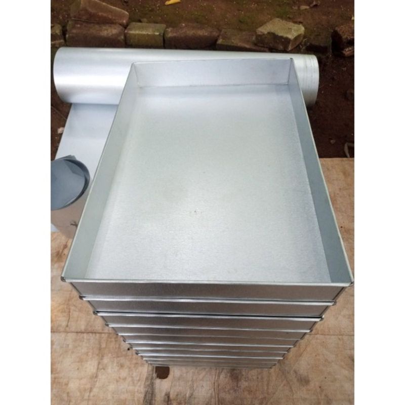 Jual Loyang Roti/Loyang Oven/Galvalum ukuran 40x60x5 | Shopee Indonesia