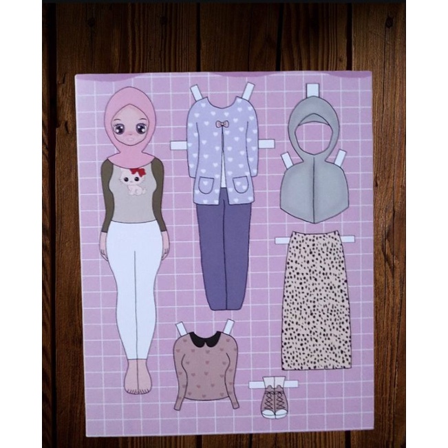 Jual KIYOWO BP BPAN//BEPEAN//MAINAN ORANG ORANGAN//PAPER DOLL//MAINAN KERTAS//BAJU BAJUAN//WONG ...