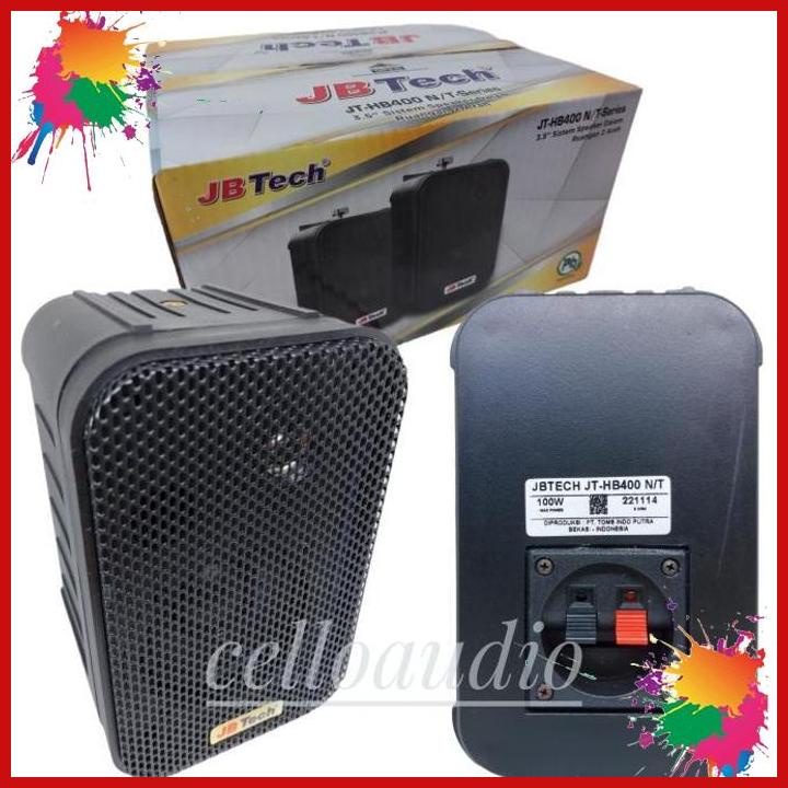 Jual speaker pasif 3,5 inch jb tech jt-hb400 n/t wall speaker 3,5" dinding [ca1] | Shopee Indonesia