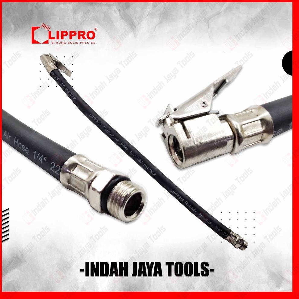 Jual Baru Launching LIPPRO SELANG Pengisi Isi Angin Ban 30 cm Tire Inflator Air Chuck | Shopee ...