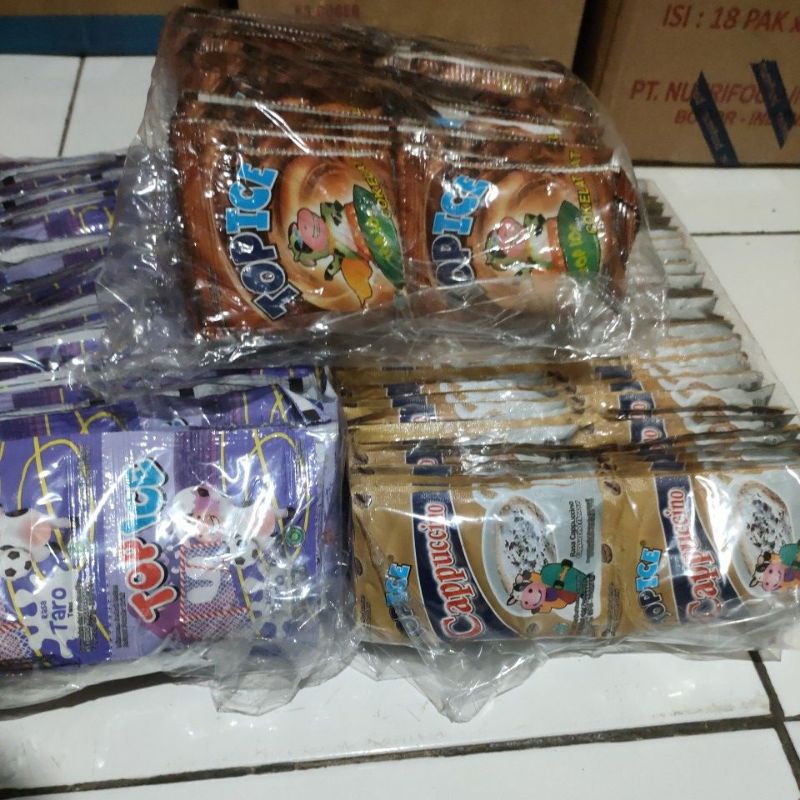 Jual Top ice renceng isi 10 varian rasa | Shopee Indonesia
