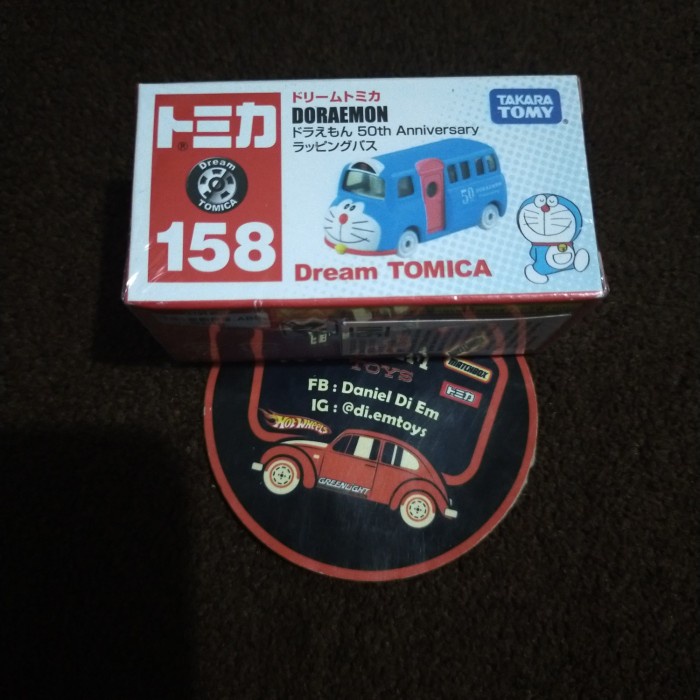 Jual Flash Sale!!! Tomica Dream Doraemon Bus 50Th Anniversary 158 ...