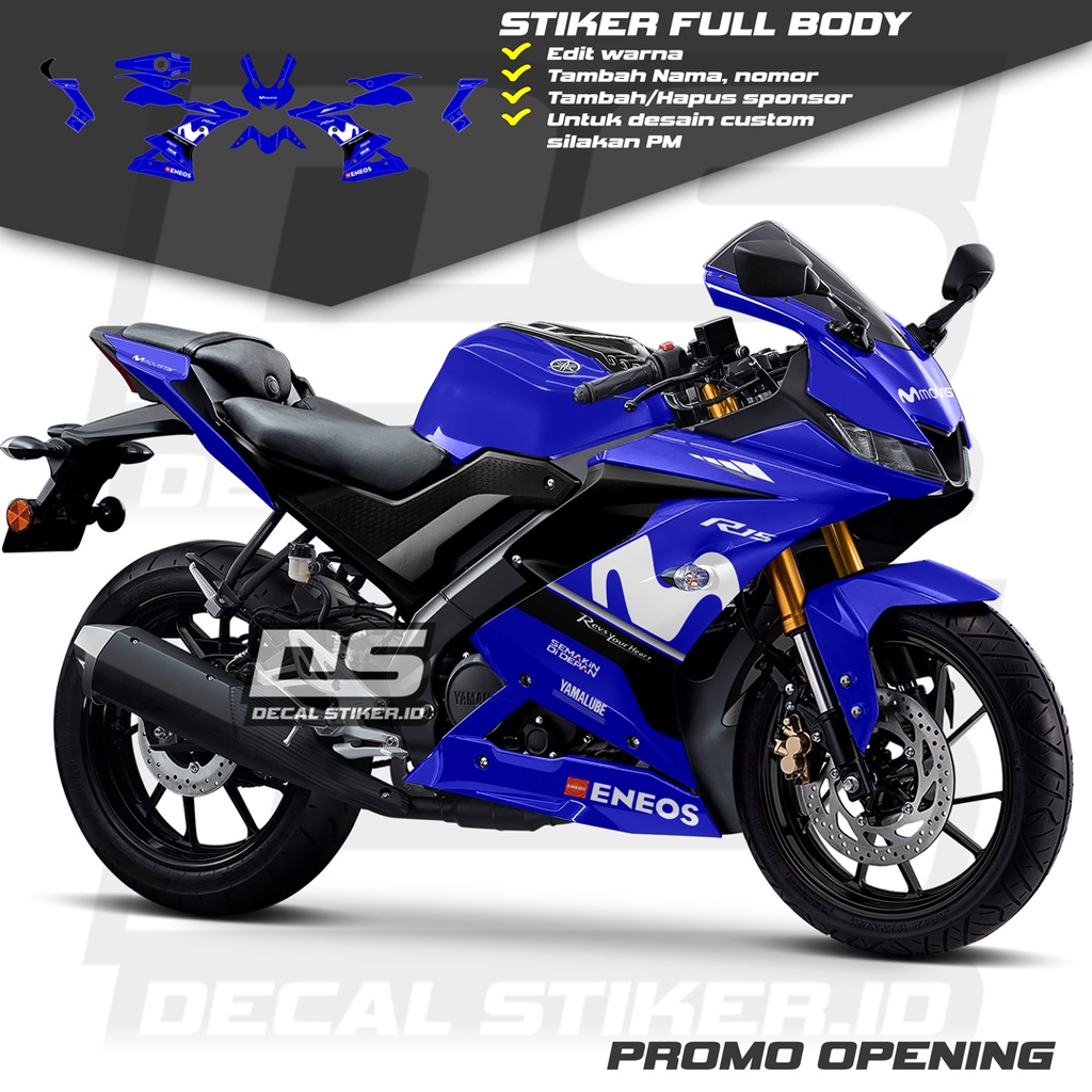 Jual Decal R15 V3 Full Body Keren Stiker R15 V3 Full Body Keren ...