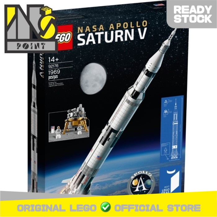 Jual LEGO 92176 - CUUSO / Ideas - NASA Apollo Saturn V | Shopee Indonesia