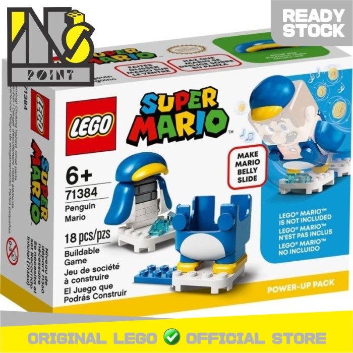 Jual LEGO 71384 - Super Mario - Penguin Mario Power-Up Pack | Shopee ...