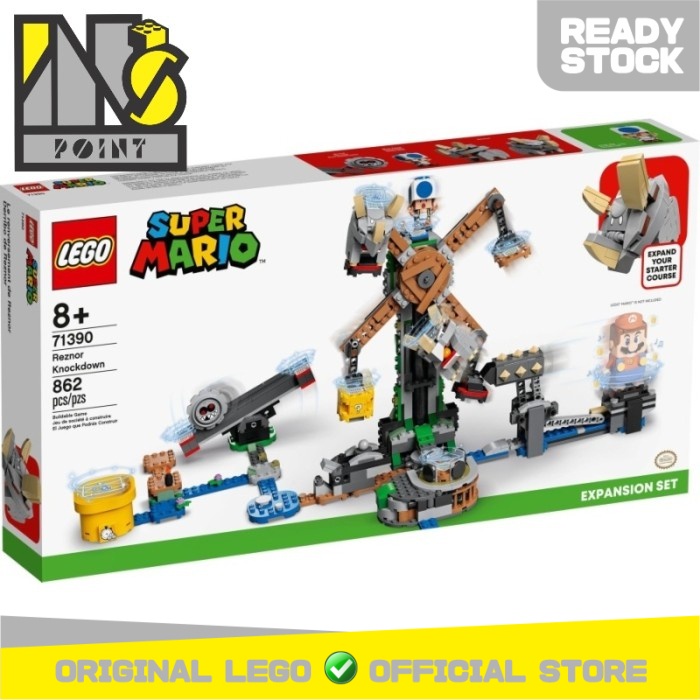 Jual LEGO 71390 - Super Mario - Reznor Knockdown | Shopee Indonesia