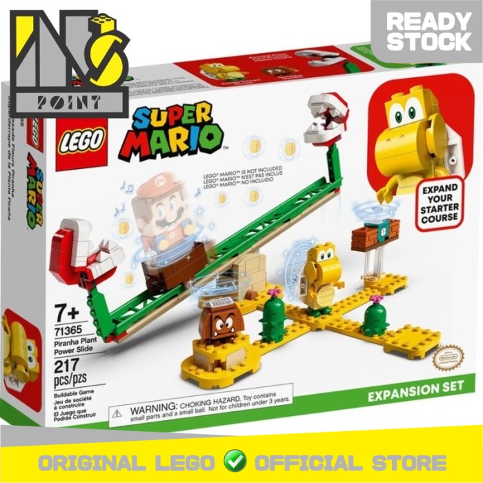 Jual LEGO 71365 - Super Mario - Piranha Plant Power Slide | Shopee ...