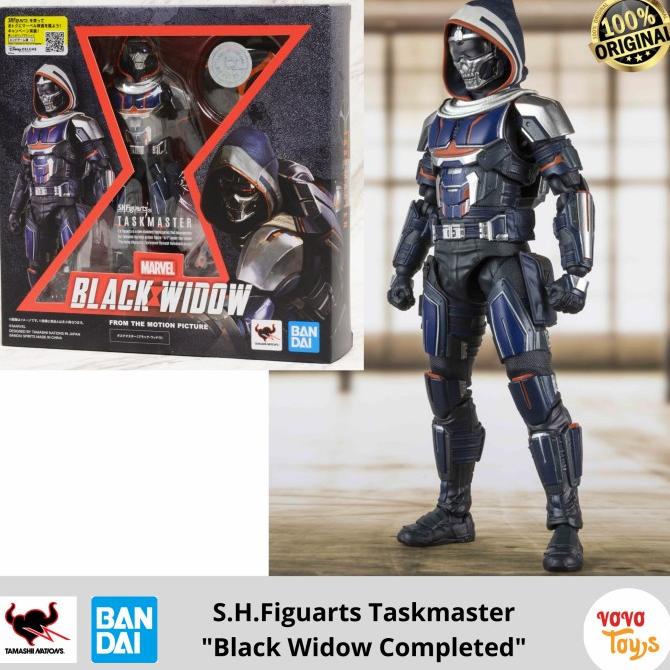 Jual Bandai Figure SHF Taskmaster Black Widow Completed SHFigurarts Action | Shopee Indonesia
