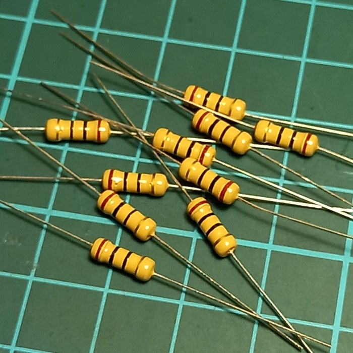 Jual KR04313 Resistor 10 Ohm +/-5% 1/2 Watt (10pcs) | Shopee Indonesia