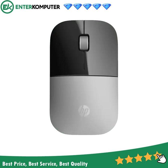 Jual HP Z3700 Silver Wireless Mouse | Shopee Indonesia