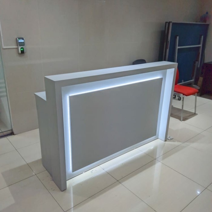 Jual Meja Kasir/Receptionist/Resepsionis/Meja Kerja | Shopee Indonesia