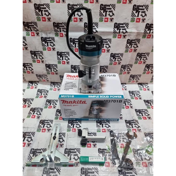 Jual Mesin Profil Router Trimmer Kayu 6mm Maktec MT 370 MT370 | Shopee ...
