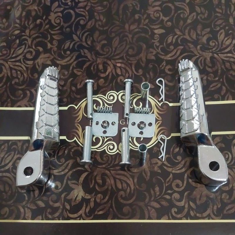 Jual Footstep Besi/ Step Besi Motor Chrome | Shopee Indonesia
