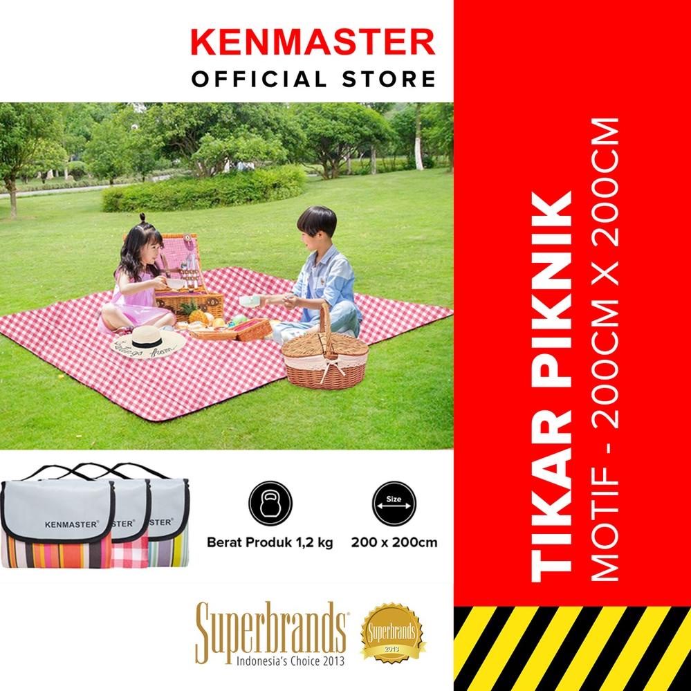 Jual [KODE Q67PJ] Tikar Piknik KM-200 -200X200 CM / Picnic Rug / Alas ...