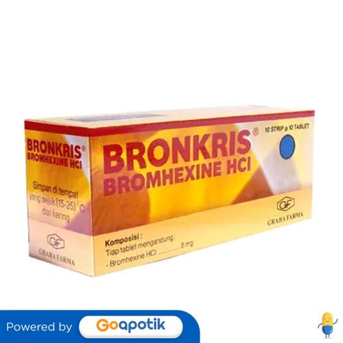 Jual BRONKRIS 8 MG BOX 100 TABLET | Shopee Indonesia
