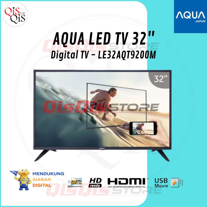 Jual AQUA LED TV 32 inch - Digital TV - AQT32K70M - Garansi Resmi ...