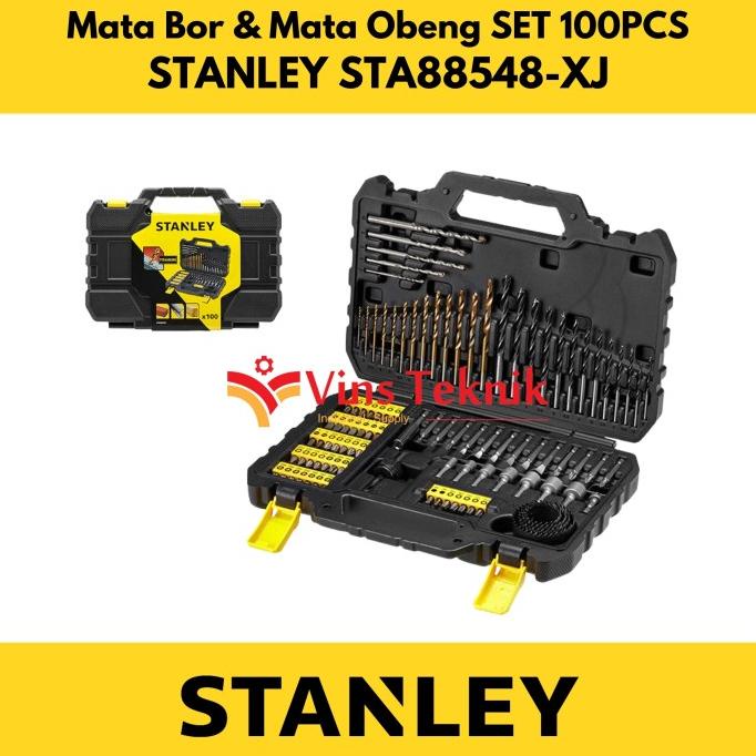 Jual Mata Bor dan Mata Obeng Stanley STA88548-XJ Set - 100pcs | Shopee ...