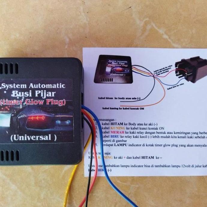 Jual TIMER GLOW PLUG UNIVERSAL )PANTHER L300 FORD DIESEL DLL) | SERBU ...