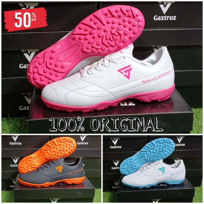 Jual Sepatu Futsal Original Gaztruz Rebond FREE kaos kaki sepatu mini ...