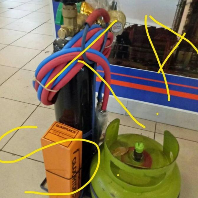 Jual Paket Alat Las AC tabung LPG 3 kg | Shopee Indonesia
