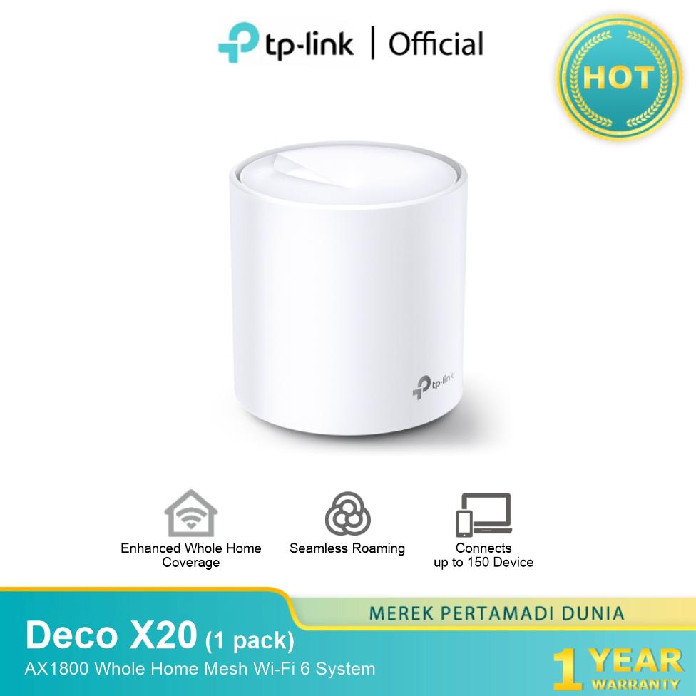 Jual Tp-Link Deco X20 1Pack Ax1800 Whole Home Mesh Wi-Fi 6 System Ap Or ...