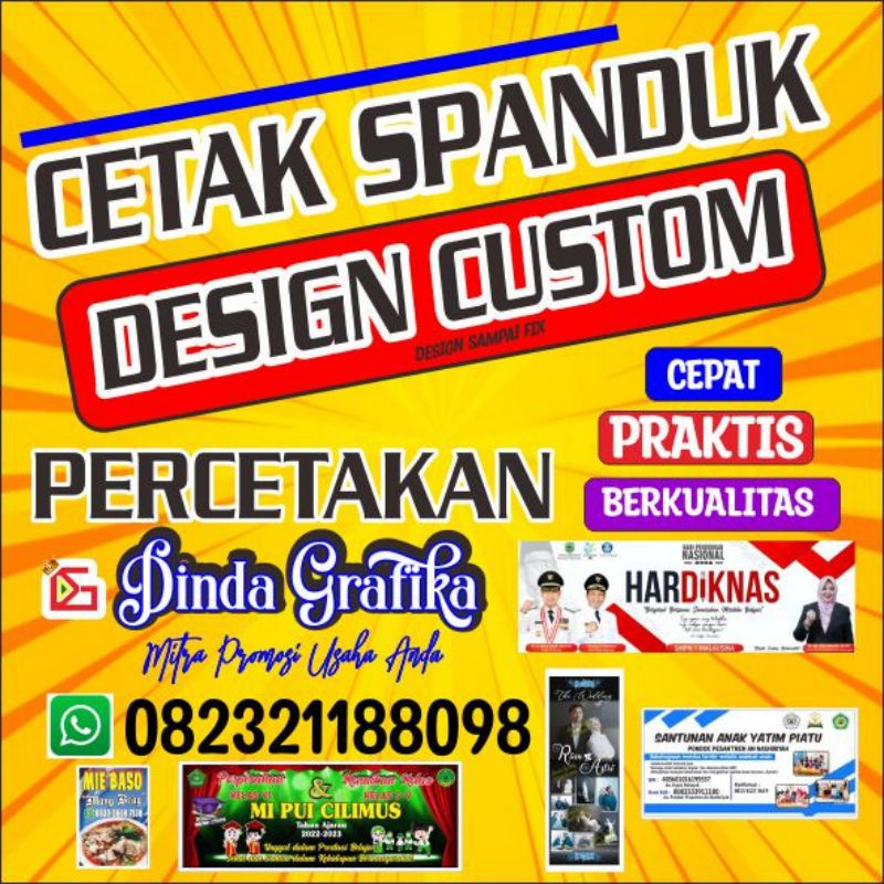 Jual cetak spanduk/banner/Baligo online | Shopee Indonesia