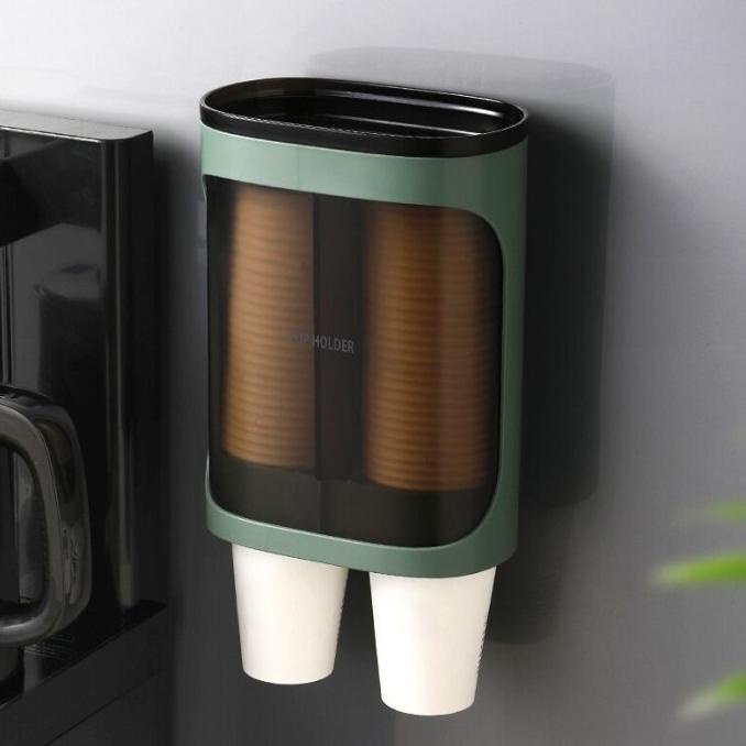 Jual Paper Cup Dispenser Plastic Tempat Dispenser Gelas Kertas Cup ...