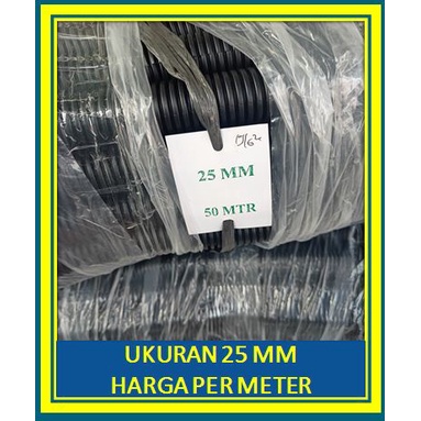 Jual Bungkus kabel belah spiral 25 mm belah / pembungkus kabel mobil ...