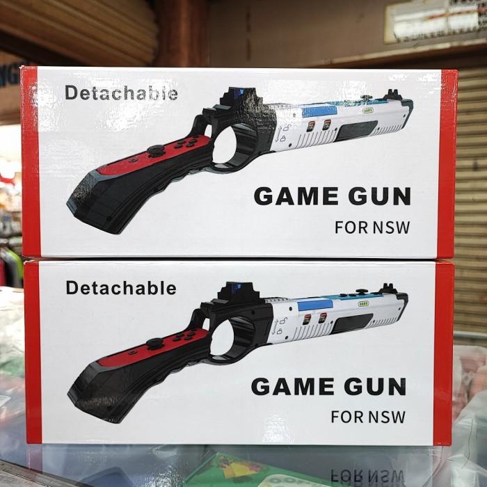 Jual SWITCH OLED HAC DETACHABLE GAME GUN JOYSTICK CONTROLLER | Shopee ...