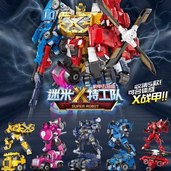 Jual Must Have!! Robot Miniforce X Lucybot Lucy Bot Volt Sammy Max ...